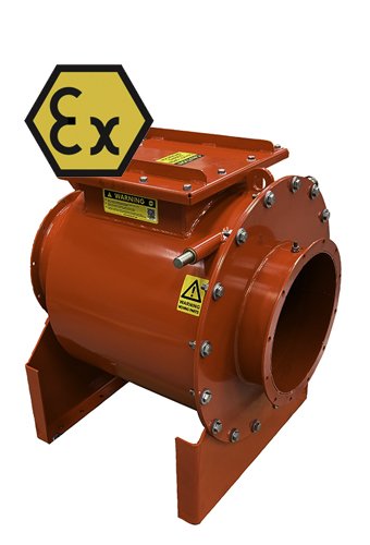 Explosion retention valve - Geovent